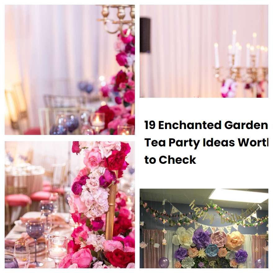 19 Enchanted Garden Tea Party Ideas Worth to Check | SharonSable