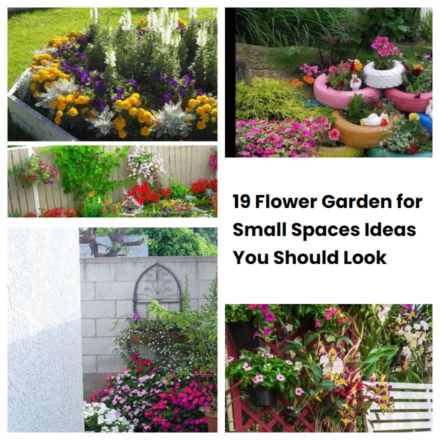 19 Flower Garden for Small Spaces Ideas You Should Look | SharonSable