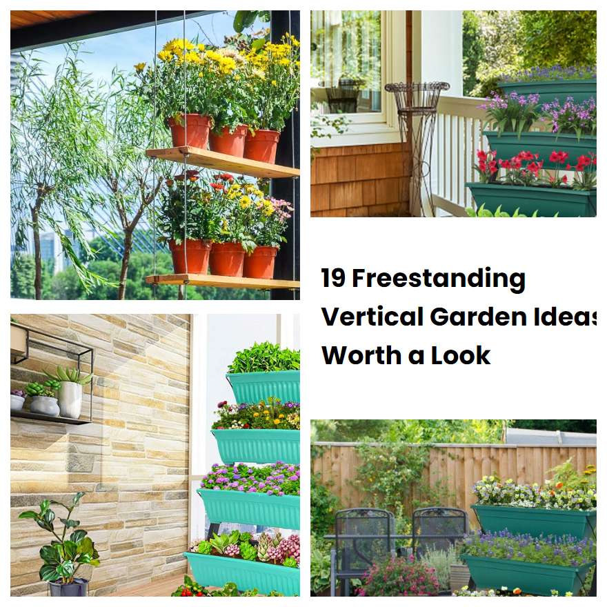 19 Freestanding Vertical Garden Ideas Worth a Look | SharonSable