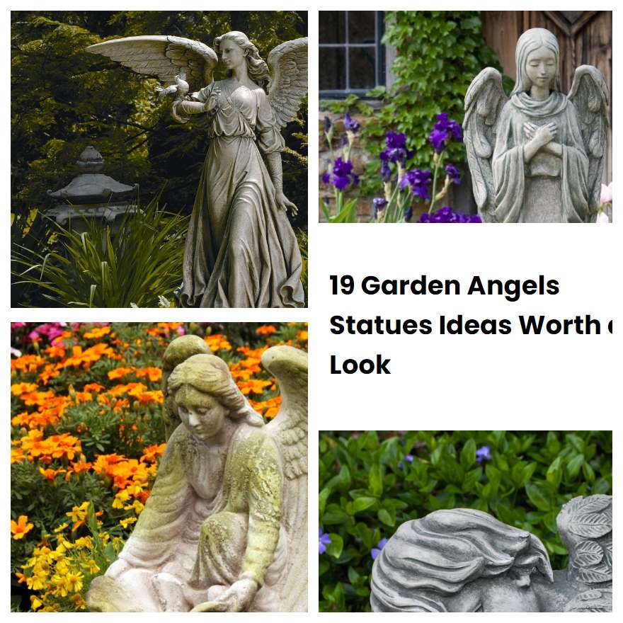 19 Garden Angels Statues Ideas Worth a Look | SharonSable