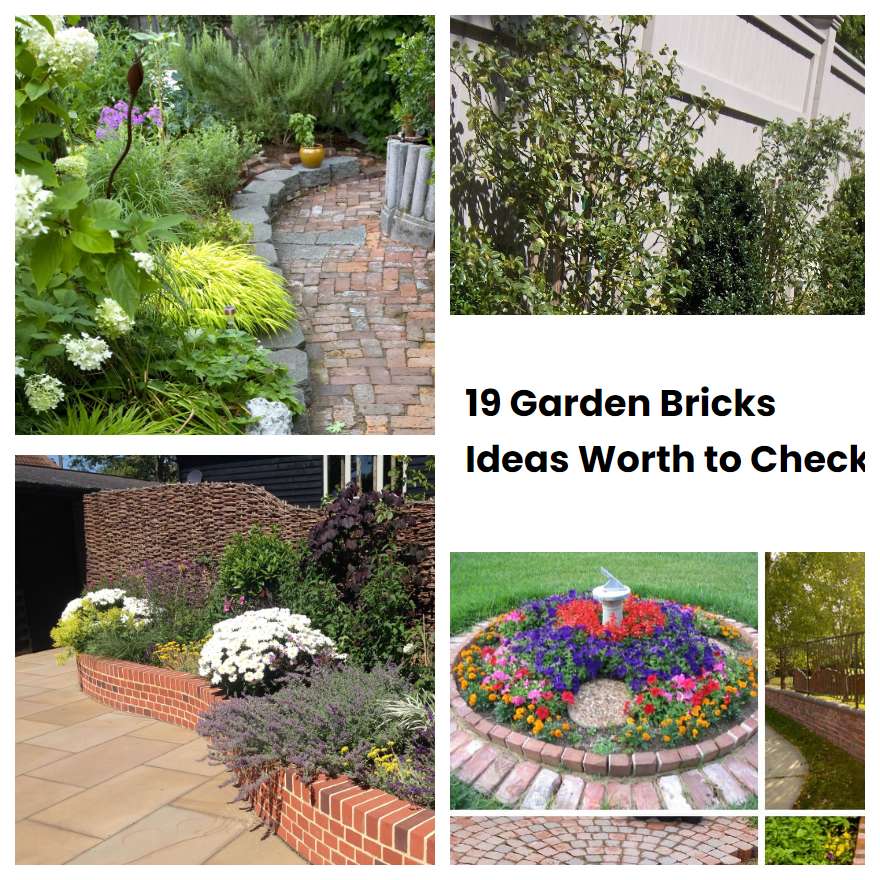19 Garden Bricks Ideas Worth to Check | SharonSable