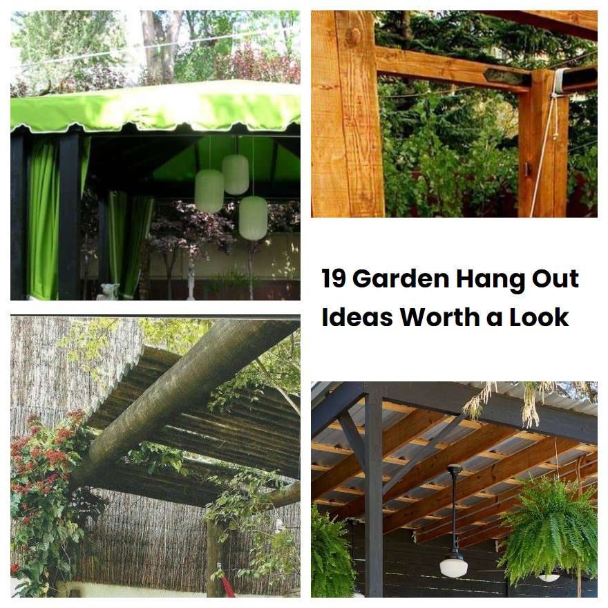 19 Garden Hang Out Ideas Worth a Look | SharonSable