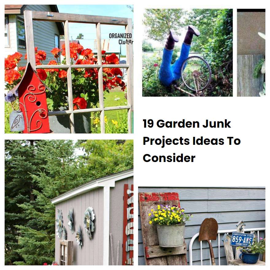 19 Garden Junk Projects Ideas To Consider | SharonSable