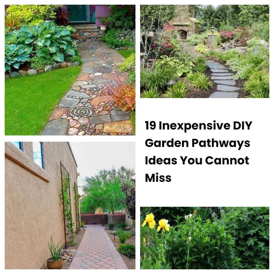 19 Inexpensive DIY Garden Pathways Ideas You Cannot Miss | SharonSable
