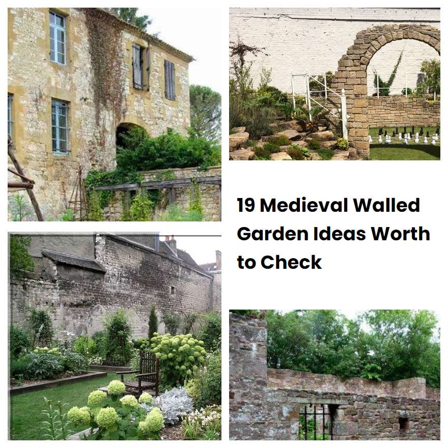 19 Medieval Walled Garden Ideas Worth to Check | SharonSable
