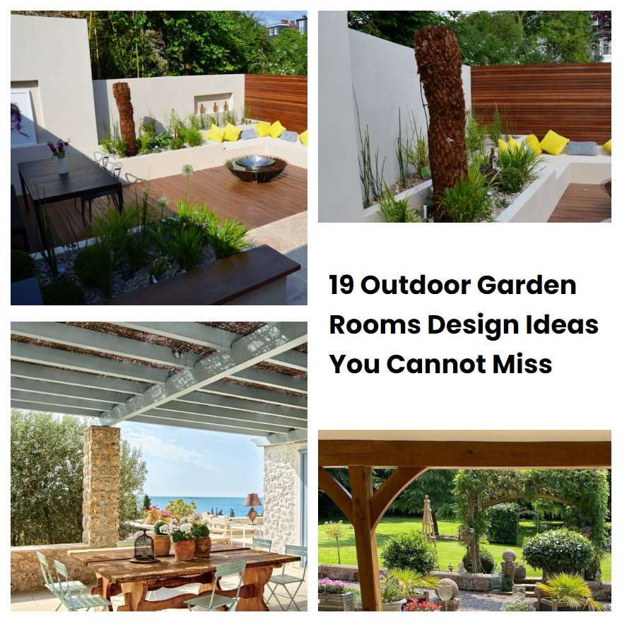 19 Outdoor Garden Rooms Design Ideas You Cannot Miss | SharonSable