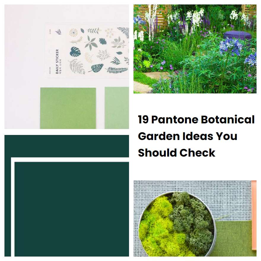 19 Pantone Botanical Garden Ideas You Should Check | SharonSable