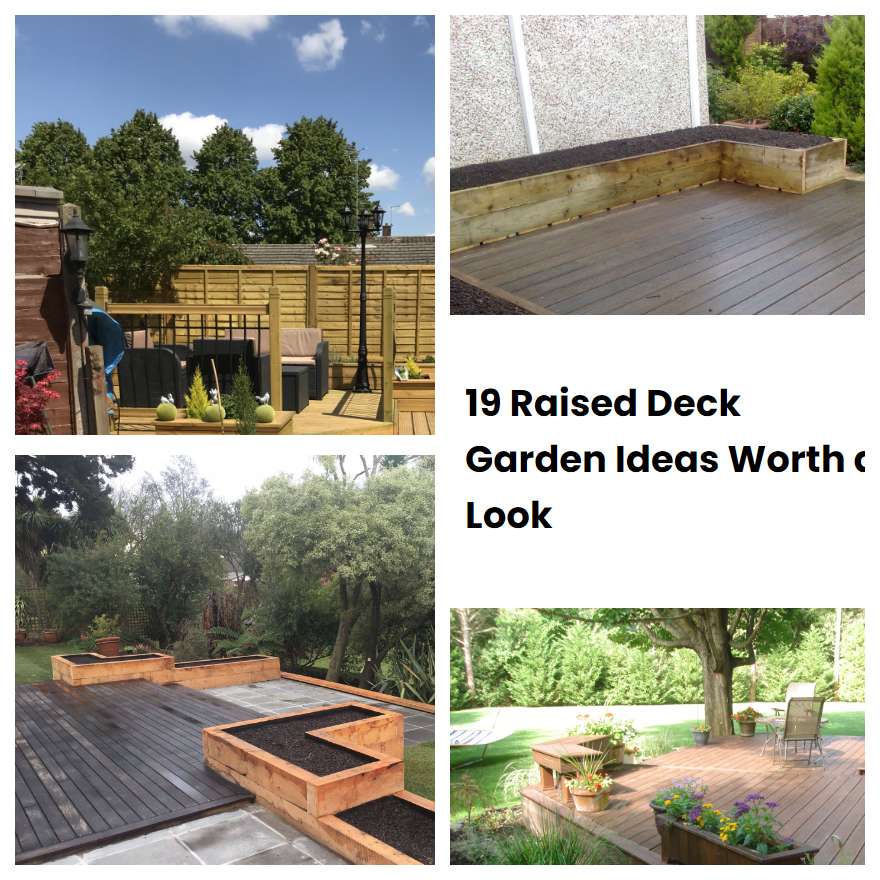 19 Raised Deck Garden Ideas Worth a Look | SharonSable