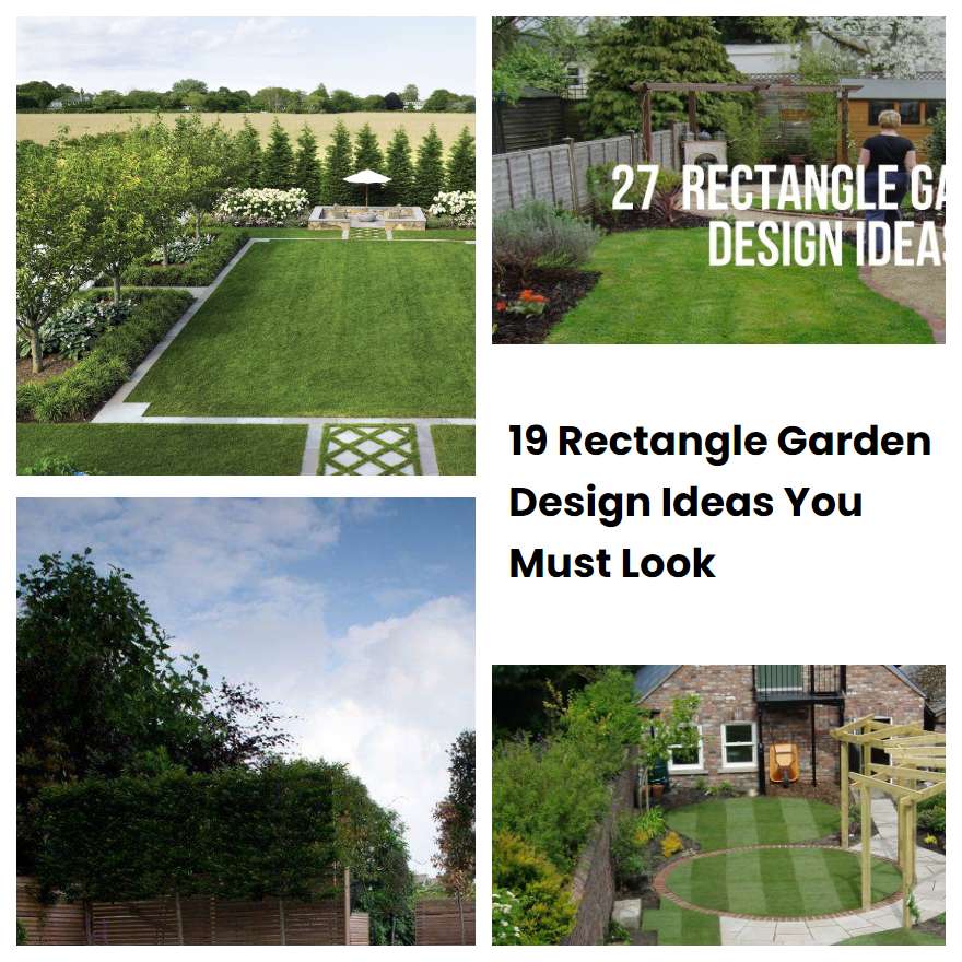 19 Rectangle Garden Design Ideas You Must Look | SharonSable