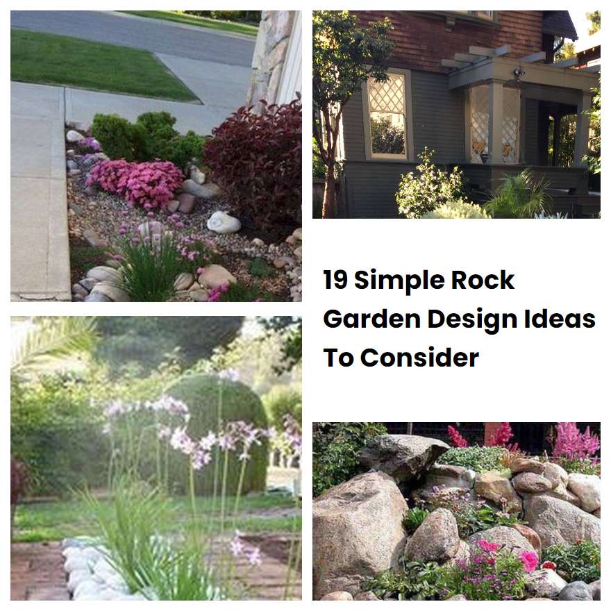 19 Simple Rock Garden Design Ideas To Consider | SharonSable