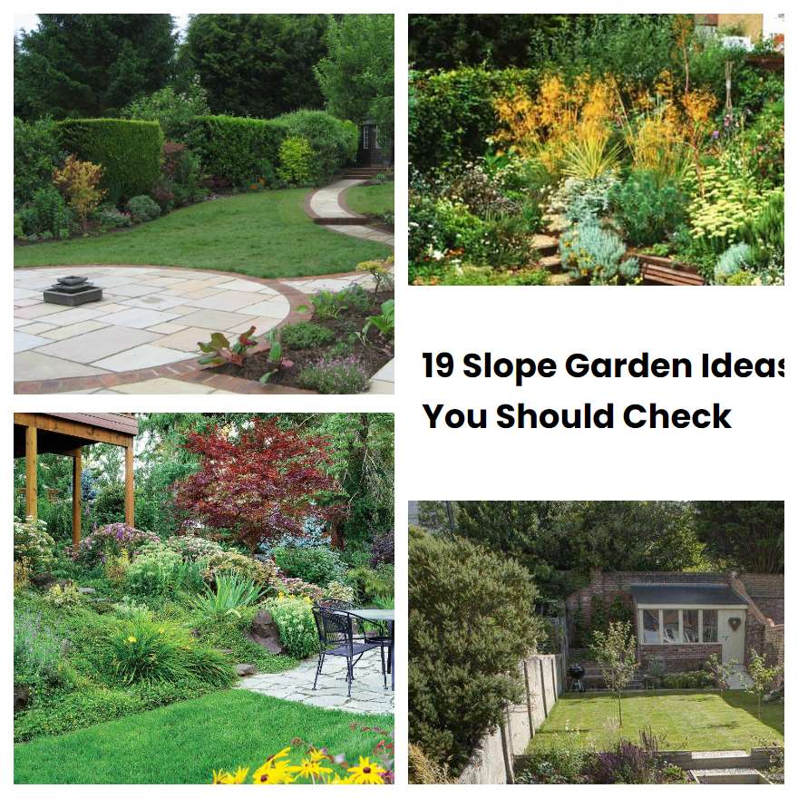19 Slope Garden Ideas You Should Check | SharonSable