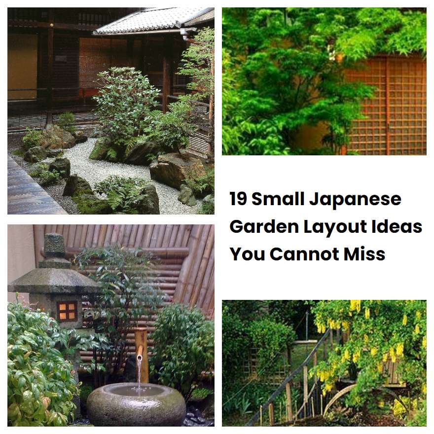 19 Small Japanese Garden Layout Ideas You Cannot Miss | SharonSable
