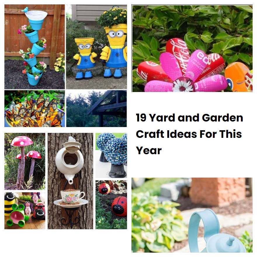 19 Yard and Garden Craft Ideas For This Year | SharonSable
