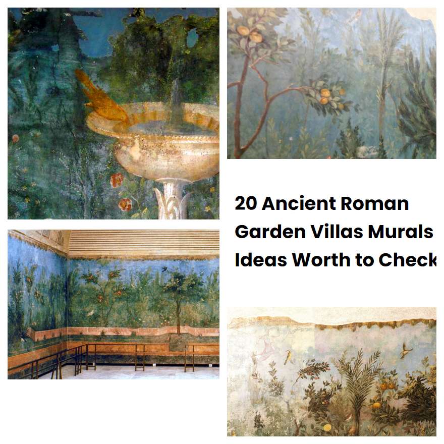 20 Ancient Roman Garden Villas Murals Ideas Worth to Check | SharonSable