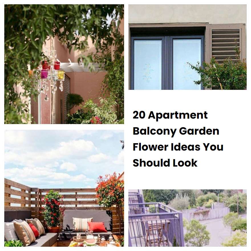 20 Apartment Balcony Garden Flower Ideas You Should Look | SharonSable