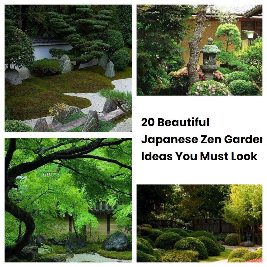 20 Beautiful Japanese Zen Garden Ideas You Must Look | SharonSable