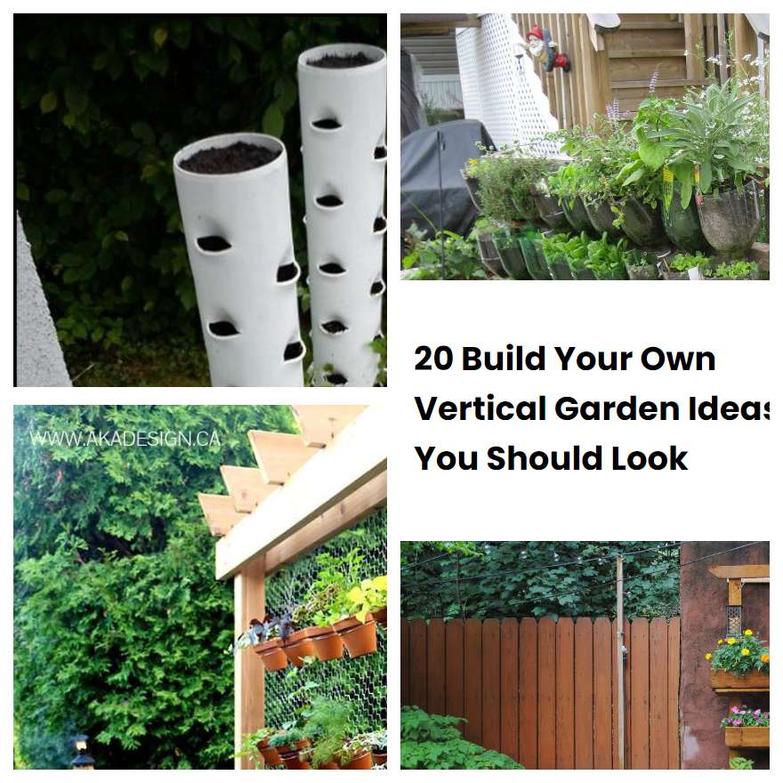 20 Build Your Own Vertical Garden Ideas You Should Look | SharonSable