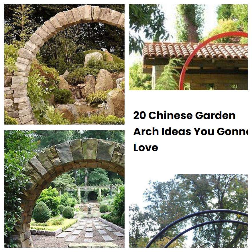 20 Chinese Garden Arch Ideas You Gonna Love | SharonSable