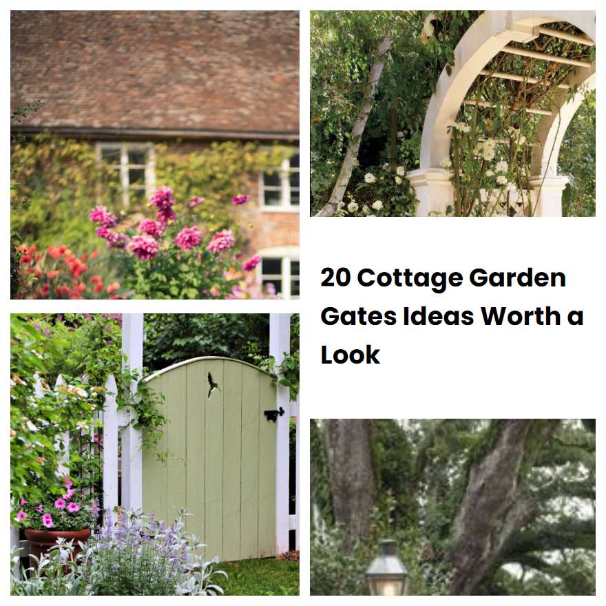 20 Cottage Garden Gates Ideas Worth a Look | SharonSable
