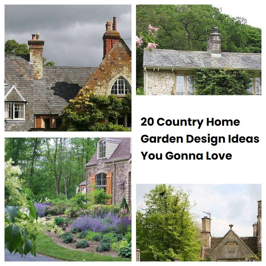 20 Country Home Garden Design Ideas You Gonna Love | SharonSable