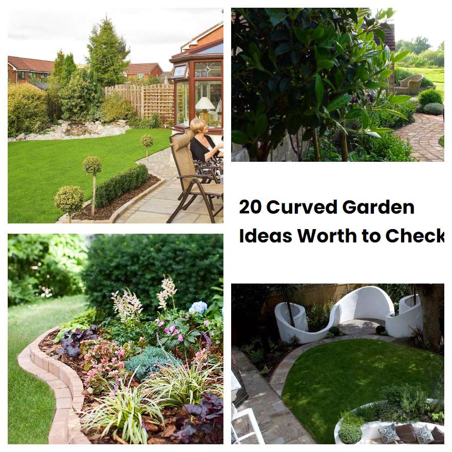 20 Curved Garden Ideas Worth to Check | SharonSable
