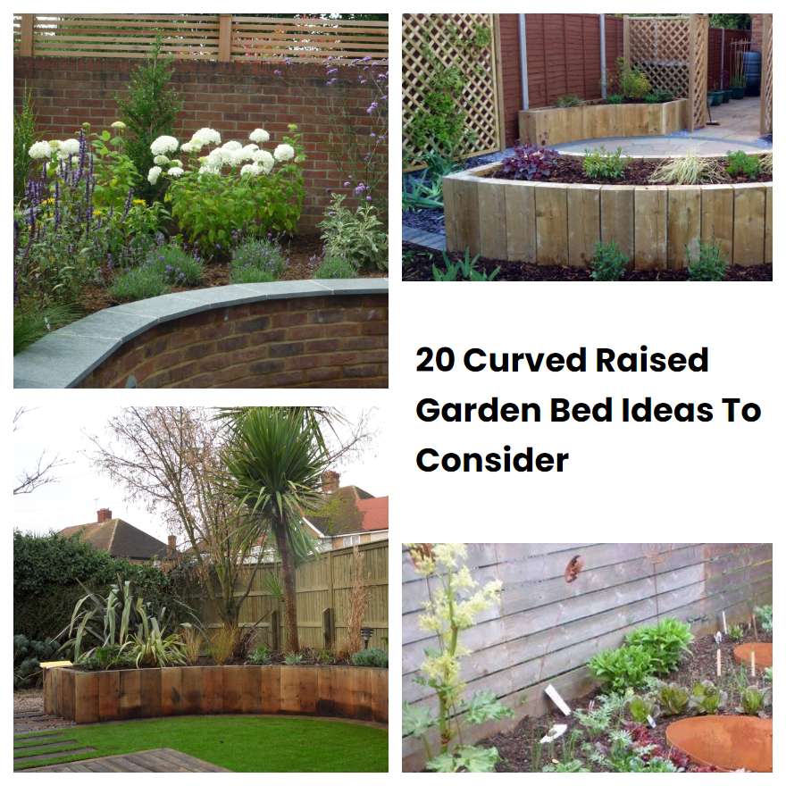 20 Curved Raised Garden Bed Ideas To Consider | SharonSable