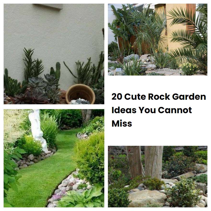 20 Cute Rock Garden Ideas You Cannot Miss | SharonSable