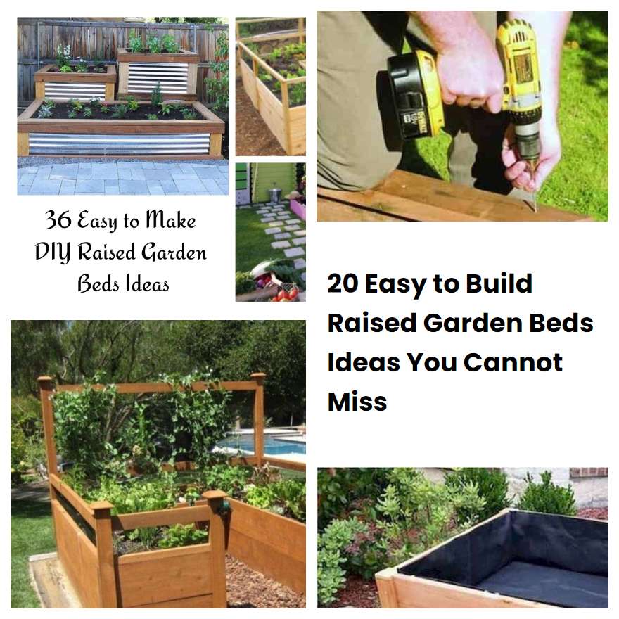 20 Easy To Build Raised Garden Beds Ideas You Cannot Miss Sharonsable