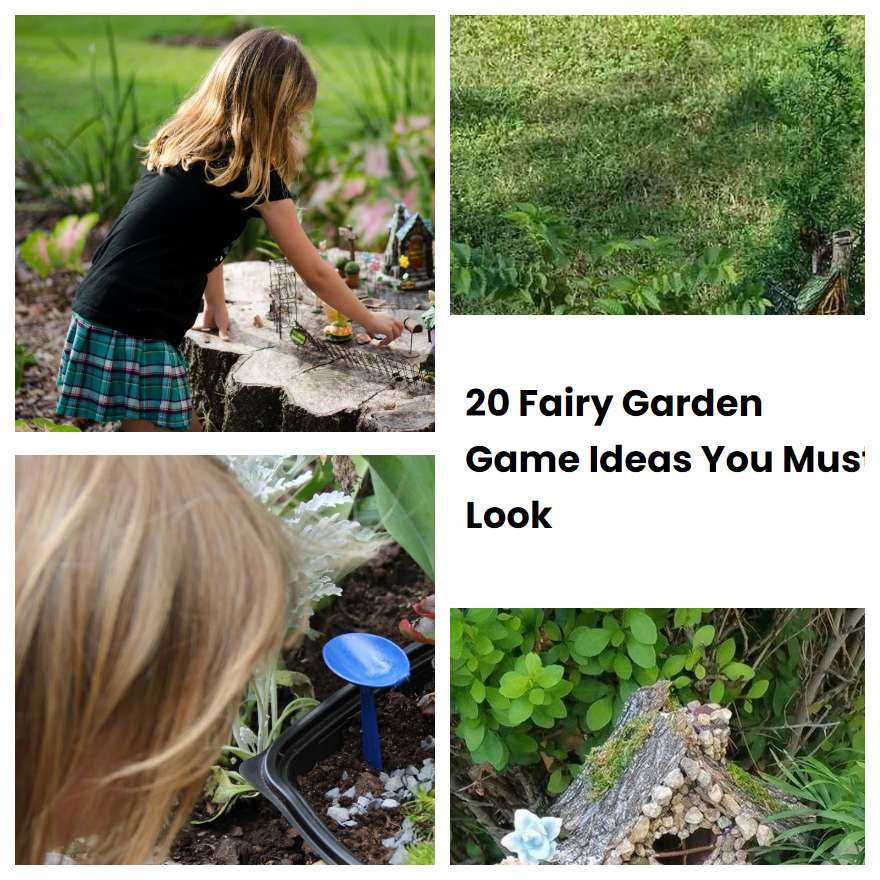20 Fairy Garden Game Ideas You Must Look | SharonSable