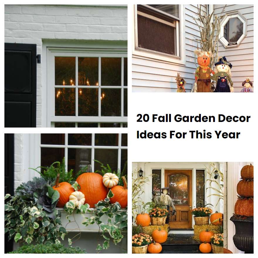 20 Fall Garden Decor Ideas For This Year | SharonSable