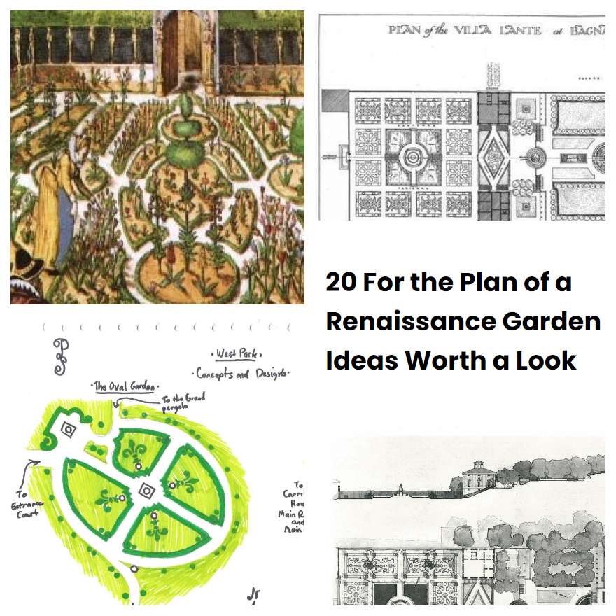20 For the Plan of a Renaissance Garden Ideas Worth a Look | SharonSable