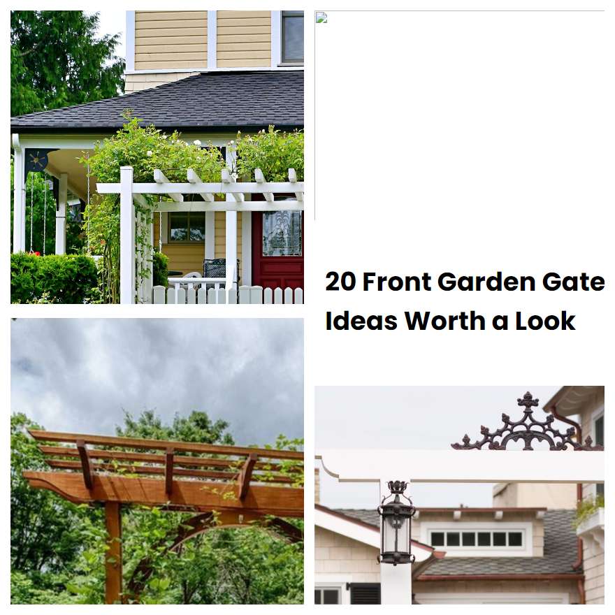 20 Front Garden Gate Ideas Worth a Look | SharonSable