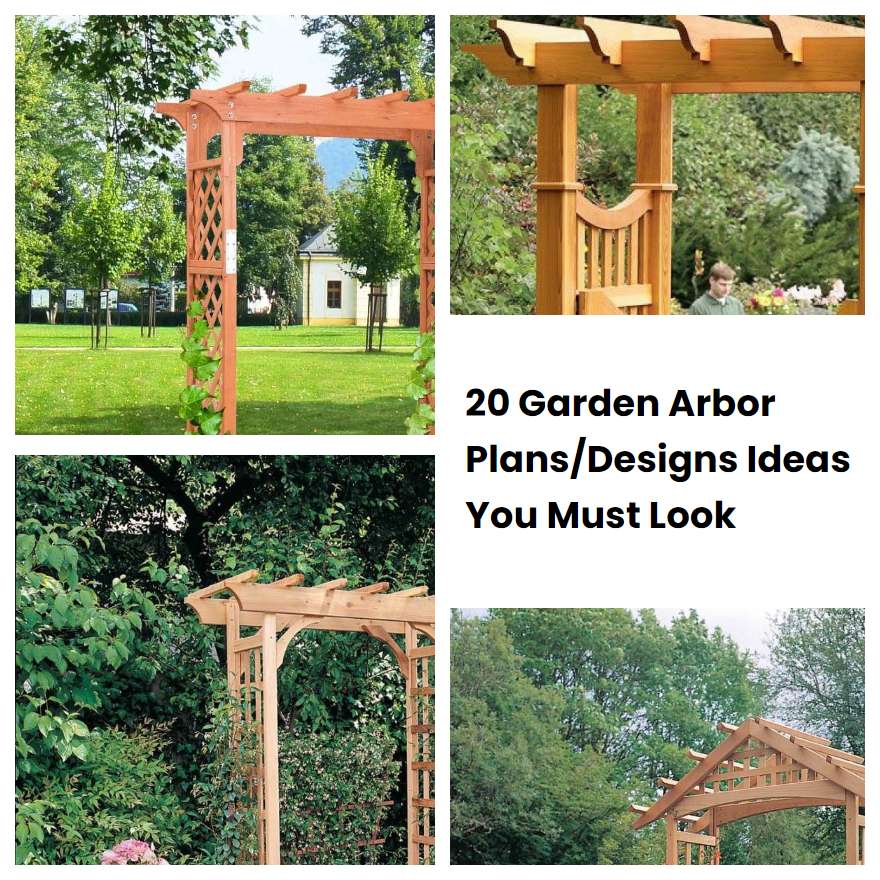 20 Garden Arbor Plans/Designs Ideas You Must Look | SharonSable