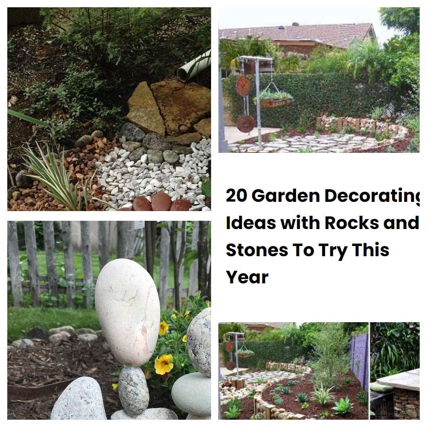 20 Garden Decorating Ideas with Rocks and Stones To Try This Year ...