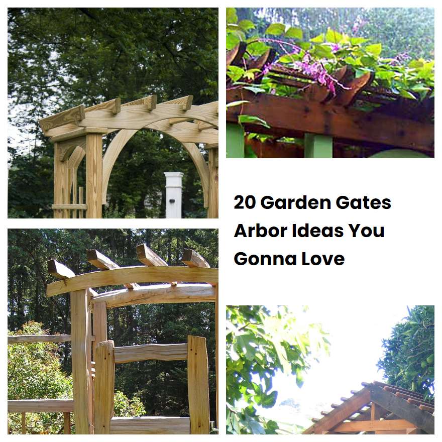 20 Garden Gates Arbor Ideas You Gonna Love | SharonSable