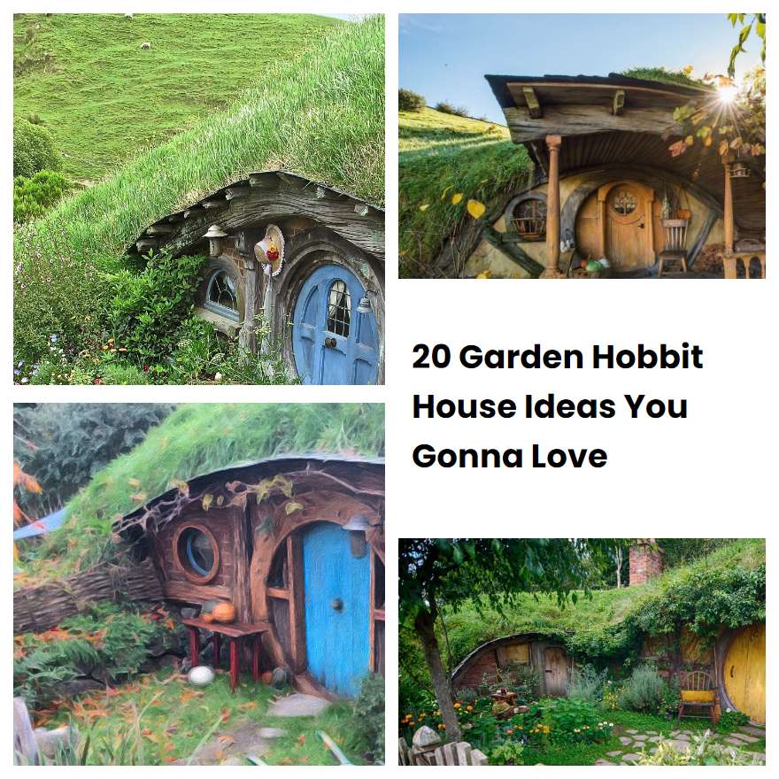 20 Garden Hobbit House Ideas You Gonna Love | SharonSable