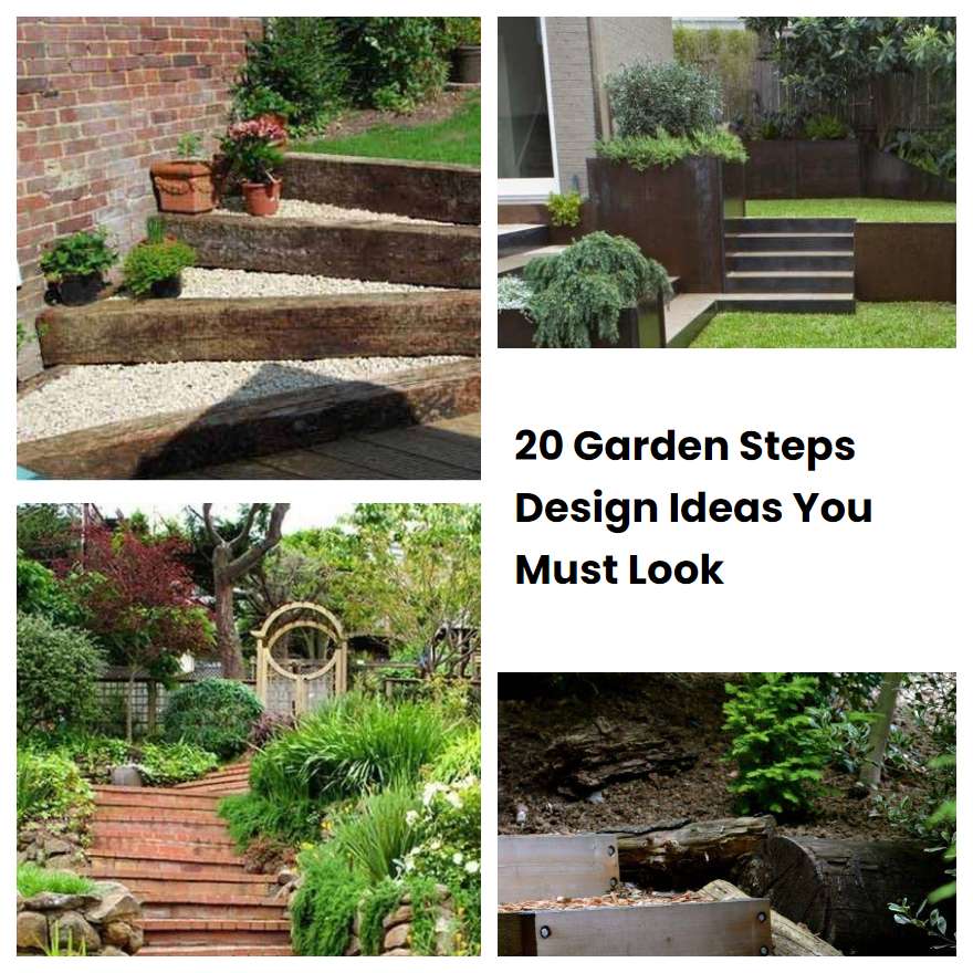 20 Garden Steps Design Ideas You Must Look | SharonSable