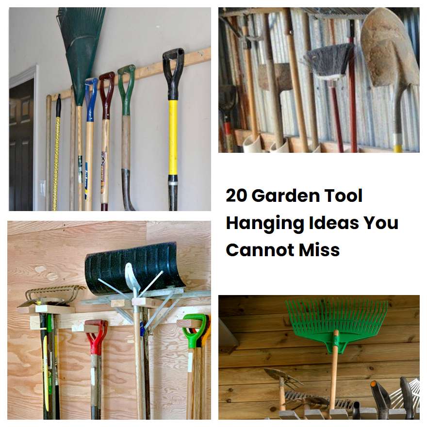 20 Garden Tool Hanging Ideas You Cannot Miss | SharonSable