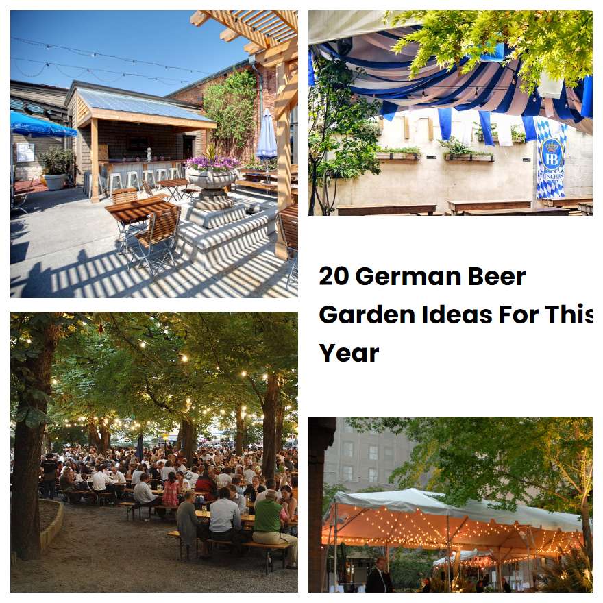 20 German Beer Garden Ideas For This Year | SharonSable