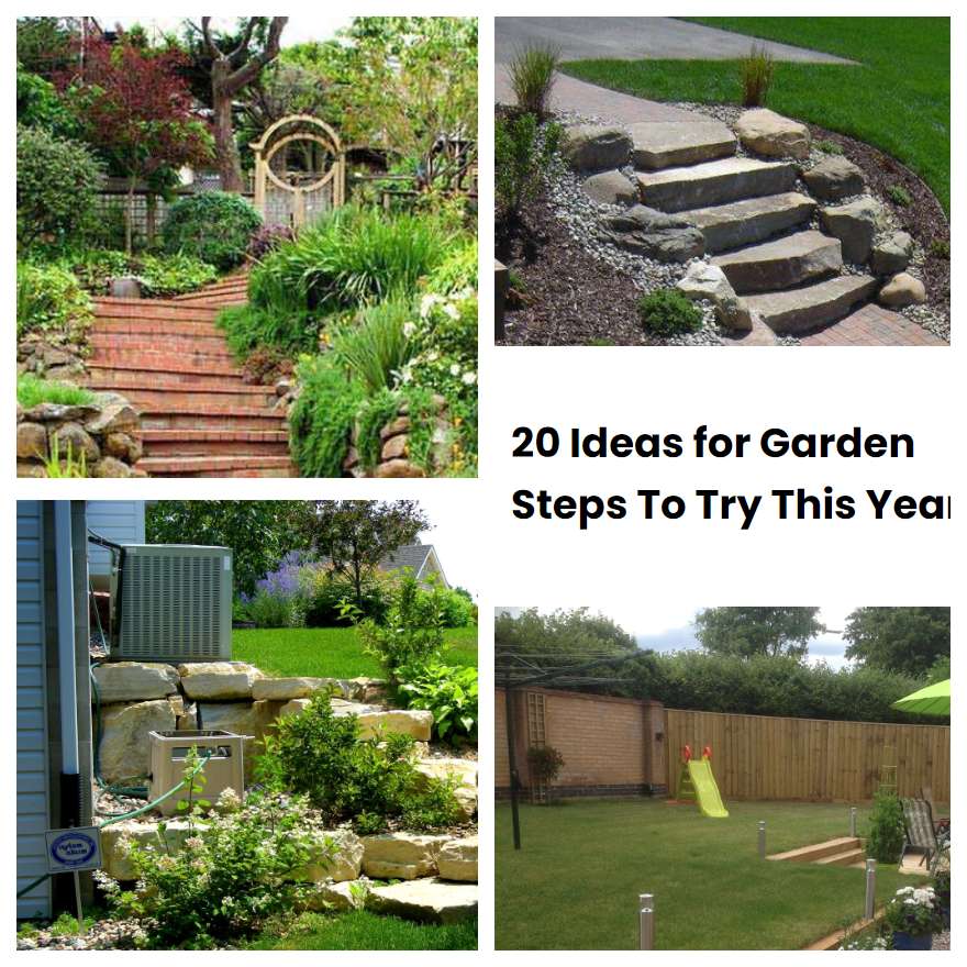 20 Ideas for Garden Steps To Try This Year | SharonSable