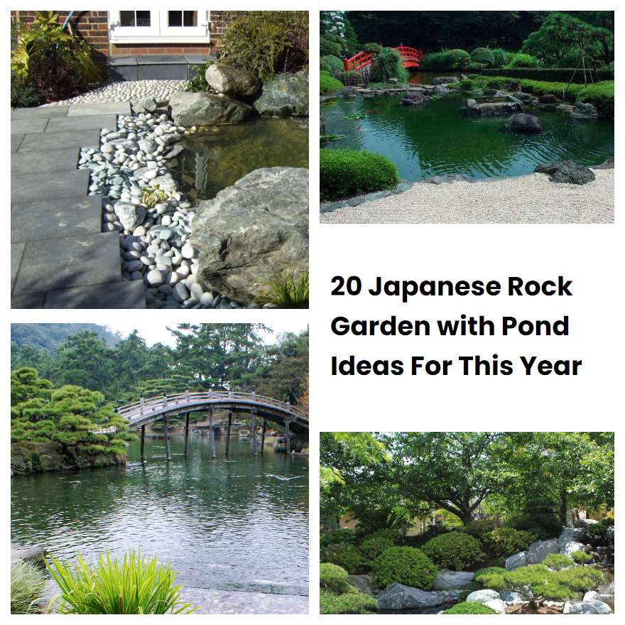 20 Japanese Rock Garden with Pond Ideas For This Year | SharonSable