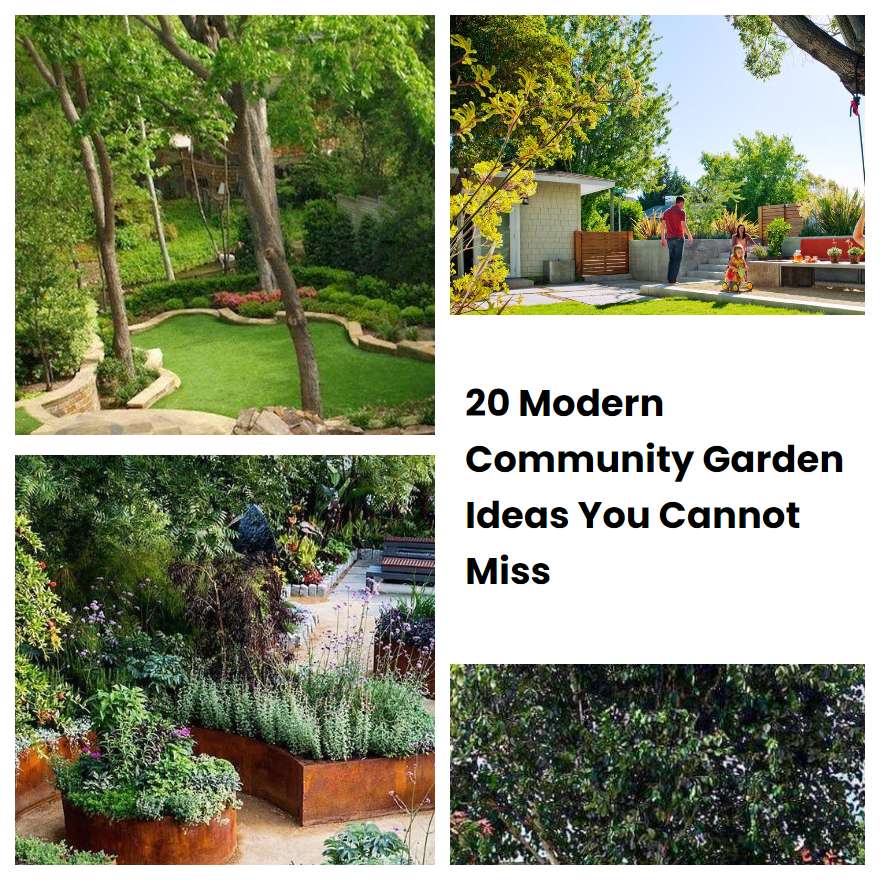 20 Modern Community Garden Ideas You Cannot Miss | SharonSable