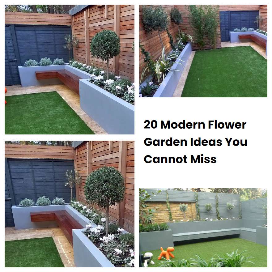 20 Modern Flower Garden Ideas You Cannot Miss | SharonSable