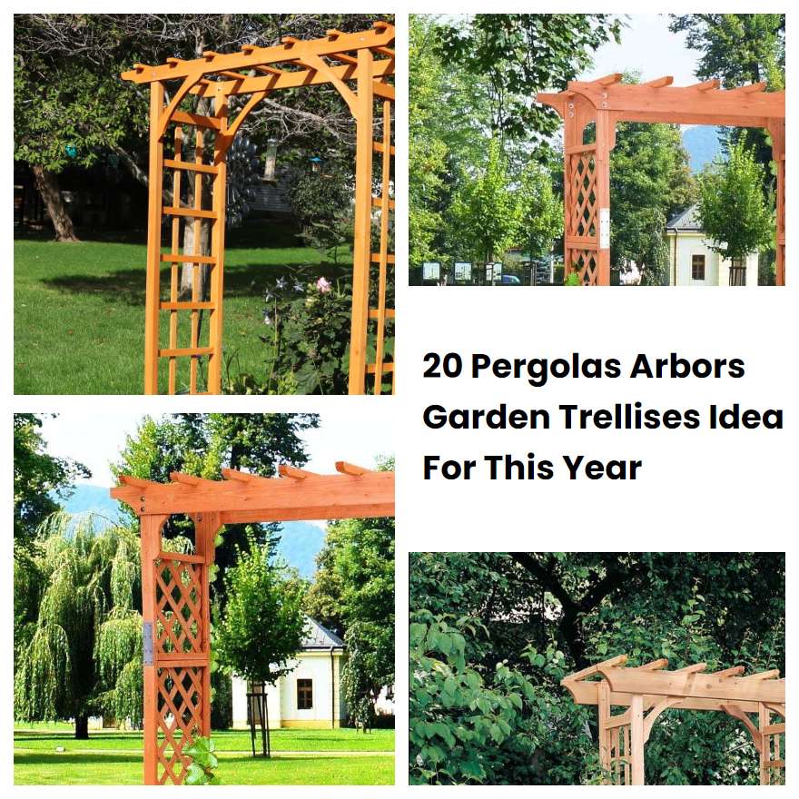 20 Pergolas Arbors Garden Trellises Ideas For This Year | SharonSable