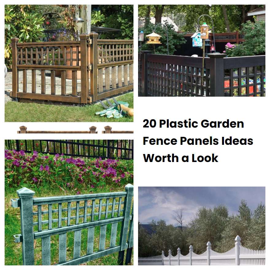 20 Plastic Garden Fence Panels Ideas Worth a Look | SharonSable