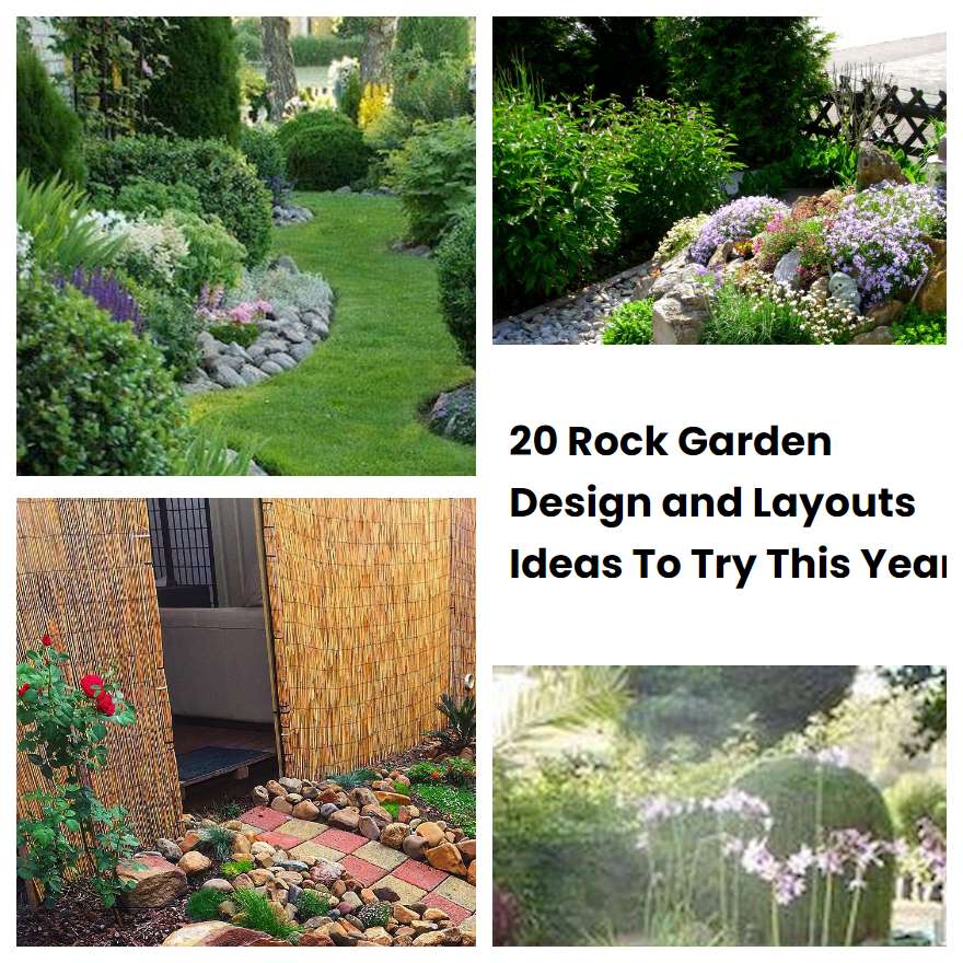 20 Rock Garden Design and Layouts Ideas To Try This Year | SharonSable