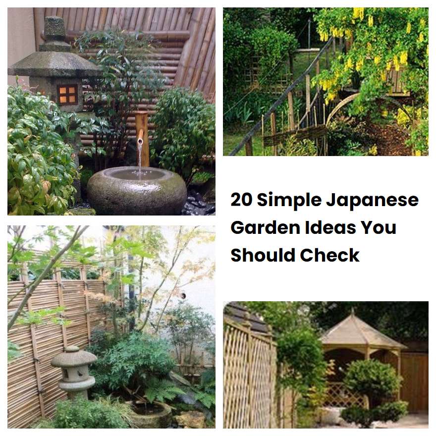 20 Simple Japanese Garden Ideas You Should Check | SharonSable