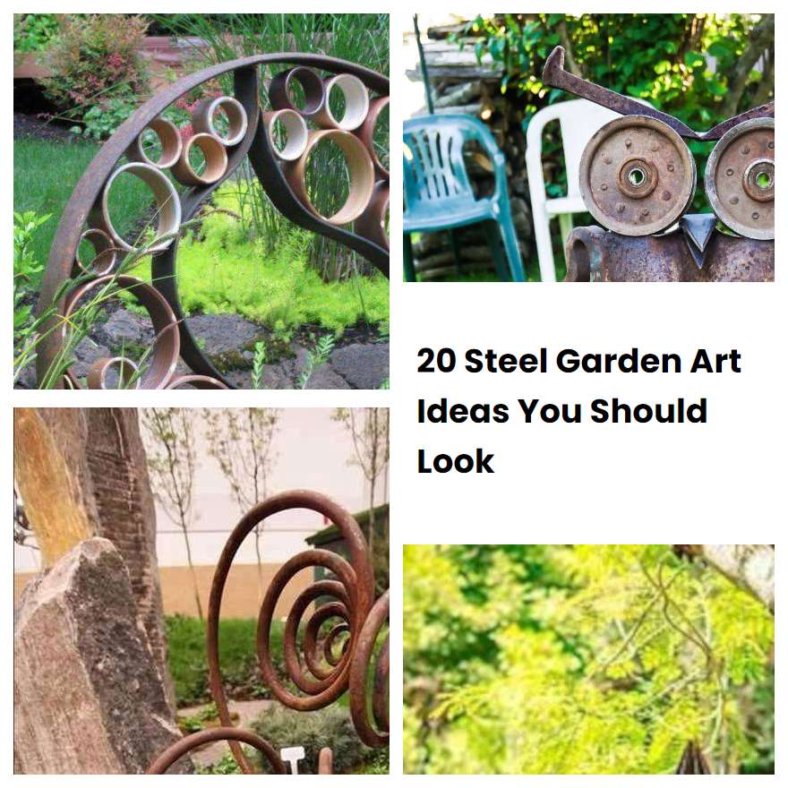 20 Steel Garden Art Ideas You Should Look | SharonSable