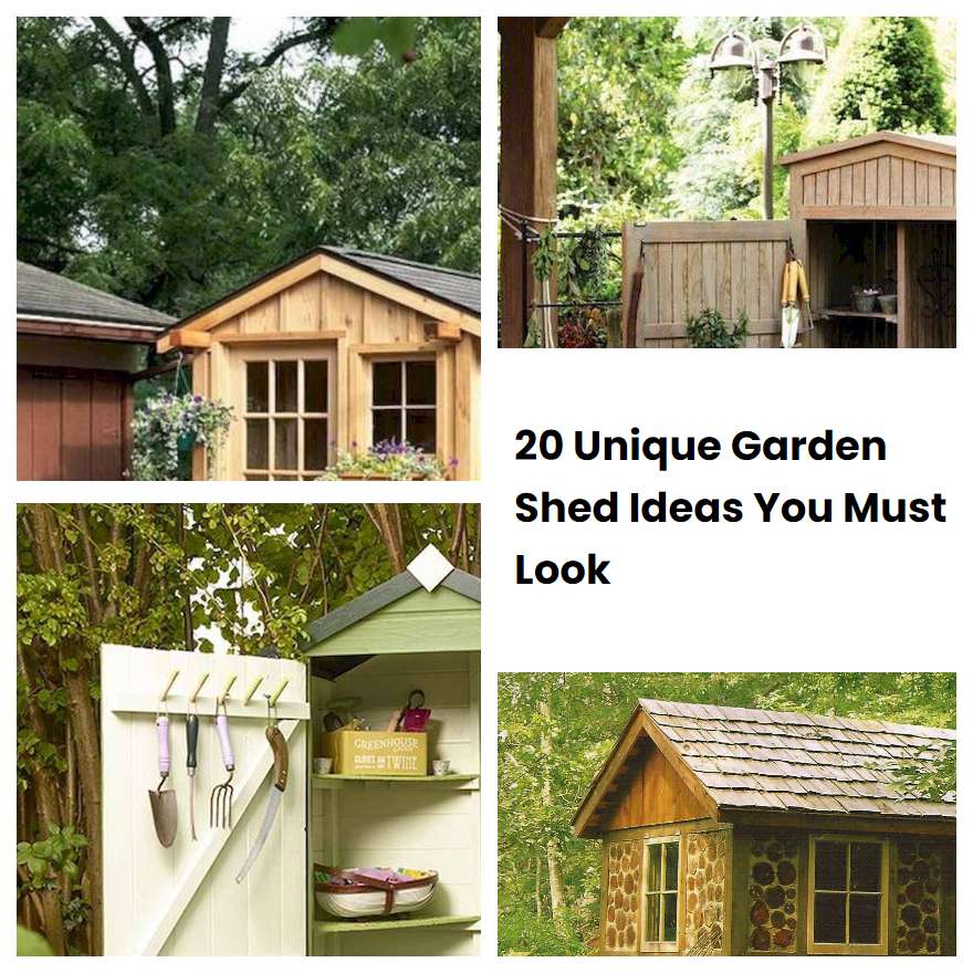 20 Unique Garden Shed Ideas You Must Look | SharonSable