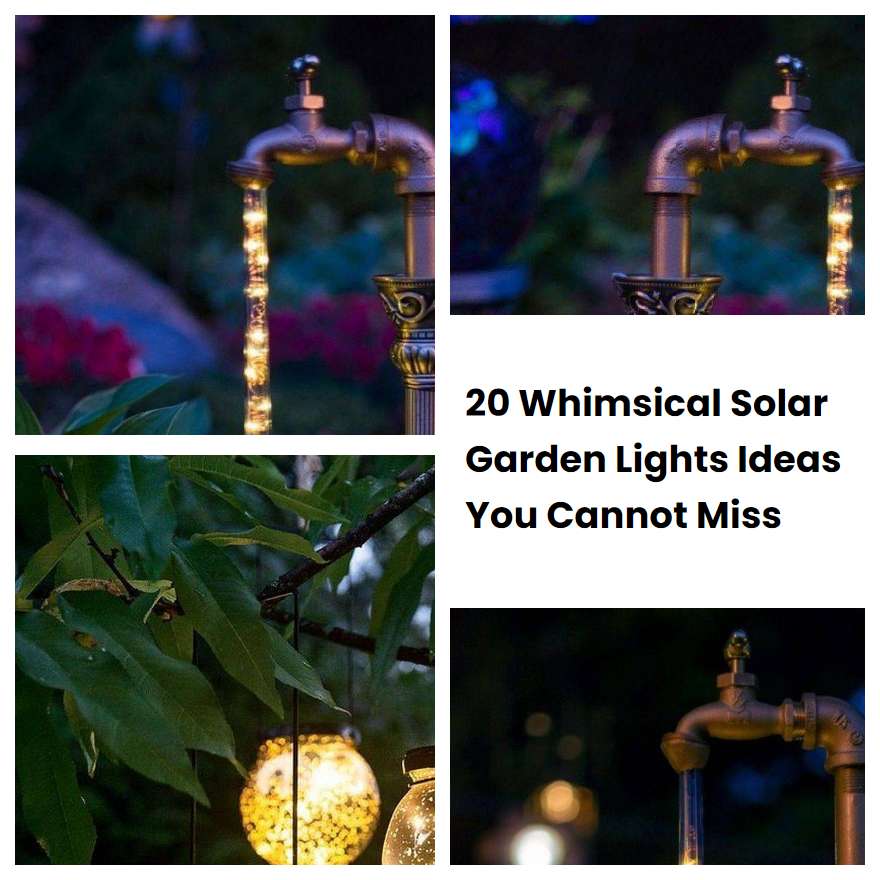 20 Whimsical Solar Garden Lights Ideas You Cannot Miss Sharonsable